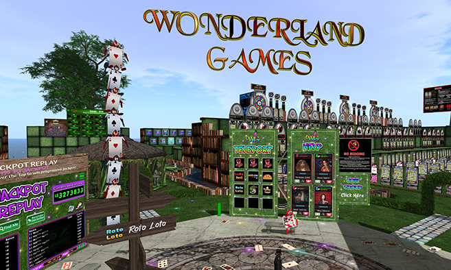 Skill Gaming Region: WONDERLAND GAMES 1 | Second Life